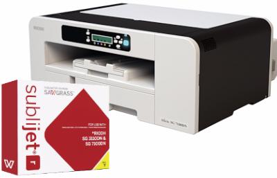 Ricoh A4 and A3 printers for dye sublimation printing