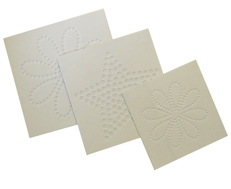 Sticky Flock Rhinestone Template Material
